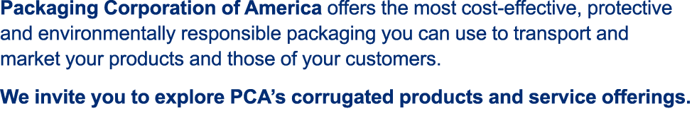 PCA Corrugated Products Interactive